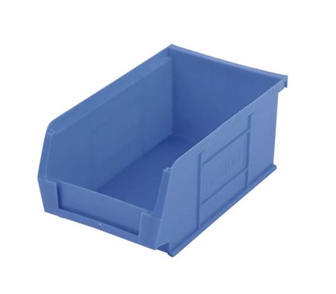 Barton TC Semi Open Fronted Storage Bins Ltr Blue Pack Screwfix