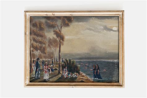 William P Chappel Bathing Party 1870 Seaside Limited Edition Posters No Frame
