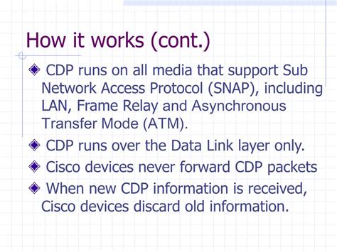 Ppt Cisco Discovery Protocol Cdp Powerpoint Presentation Free Download Id 6024206