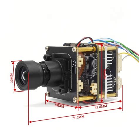 Imx664 2k Ultra Low Light Marine Ocean Camera Module Ai Denoise 140db