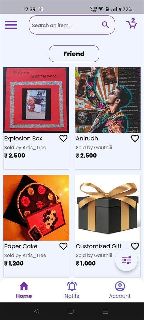 github gauthiii artistree artis tree flutter shopping application