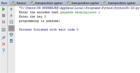 Code It To Rule It Transposition Cipher Decrypt