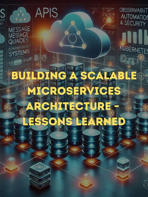 🏗️ Building A Scalable Microservices Architecture Lessons Learned 🚀 Maner Niyet