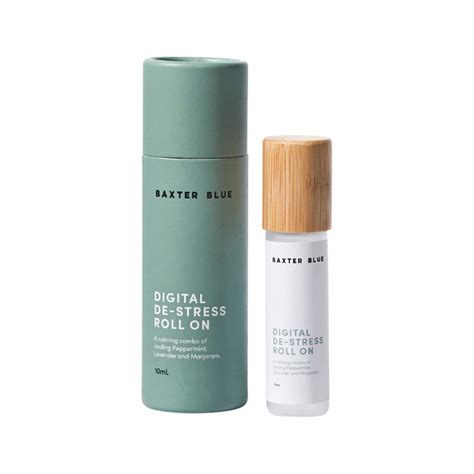 Baxter Blue Digital De Stress Roll On 10ml Mind Body Design