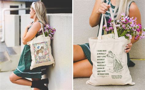 Funny And Silly Bookish Tote Bags For Romance Readers Some Of My Opal
