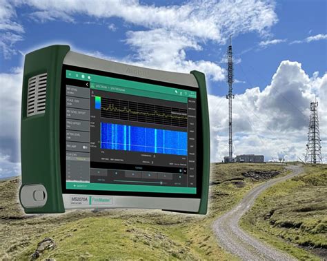 Anritsu Presents Its Portable Spectrum Analyzer Redeweb