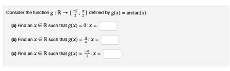 Solved Consider the function g R π π defined by Chegg
