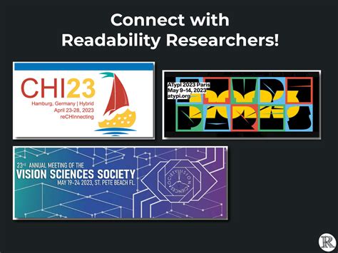 Connect With Readability Researchers Readability Matters