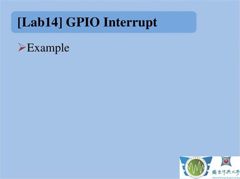 PPT Lab GPIO Interrupt PowerPoint Presentation Free Download ID