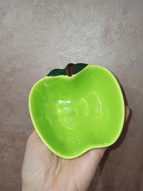 Фігурний соусник креманка піала форма яблуко — ціна 95 грн у каталозі Соусники Купити товари