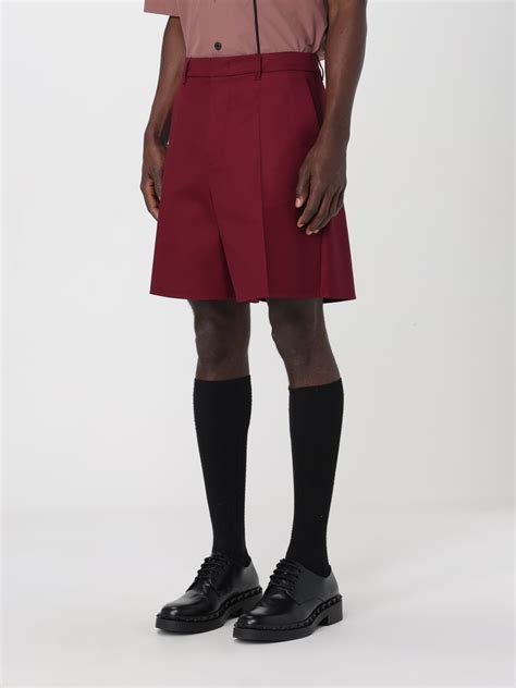 Valentino Short Men Ruby Valentino Shorts 4v0rdd1287m Online At