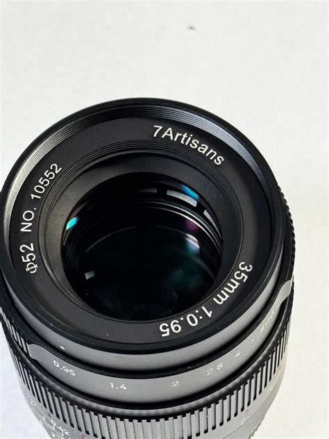 【値下げ】七工匠 7artisans 35mm F0 95 Eマウント メルカリ