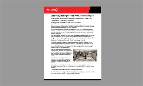 Breaking Production Records How Collaborative Palletizing Transformed A Meat Processing Line