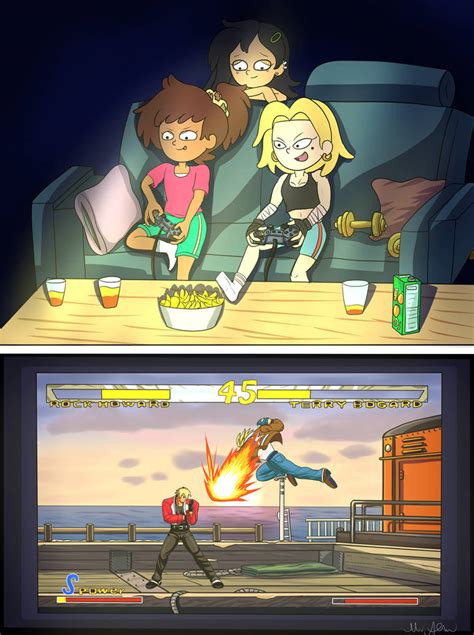 Amphibia Gaming Night By Paragon Yoshi On Deviantart