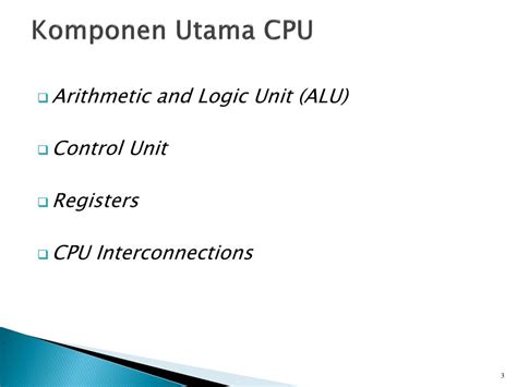 Ppt Struktur Cpu Powerpoint Presentation Free Download Id5518714