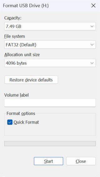 the disk format dialog in windows was only meant to be a temporary