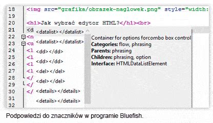 Projektowanie stron internetowych Jak wybrać edytor HTML WebMatrix RJ TextED Notepad