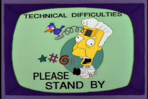 Technical Difficulties Simpsons