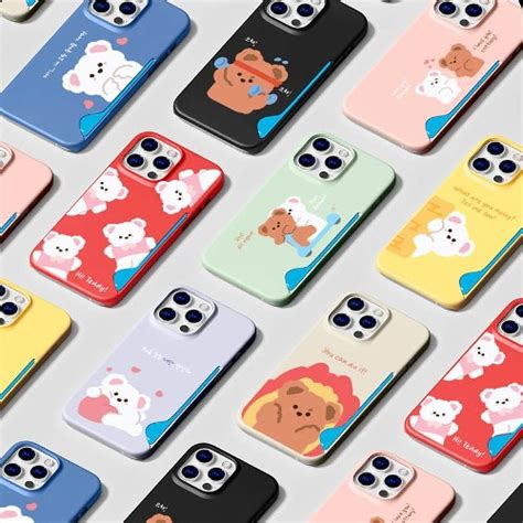 폰뿌 [fix] 디자인 카드 하드 케이스[하이 테디 시즌2]