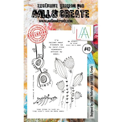 Aall And Create Stamp Set 42 Ephemeria Scrapbooking