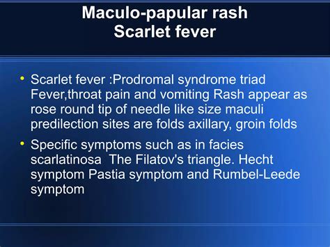 Rash Differential Diagnosis Of Infectious Diseases Ppt
