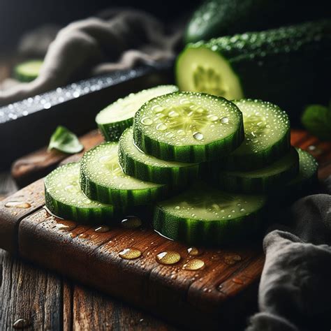 Download Ai Generated Cucumber Sliced Royalty Free Stock Illustration Image Pixabay