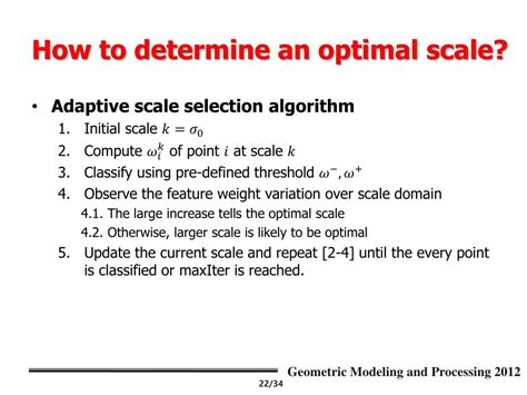 PPT Multi Scale Tensor Voting For Feature Extraction From Unstructured Point Clouds PowerPoint