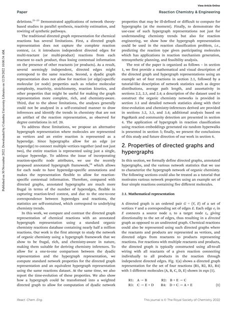 Solution Ai Driven Hypergraph Network Of Organic Chemistry Network