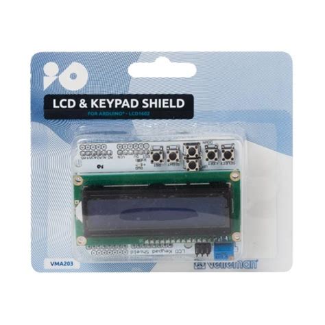 lcd i keypad shield za arduino lcd1602 chipoteka hr