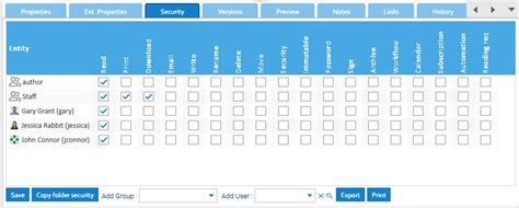 Security LogicalDOC Documentation