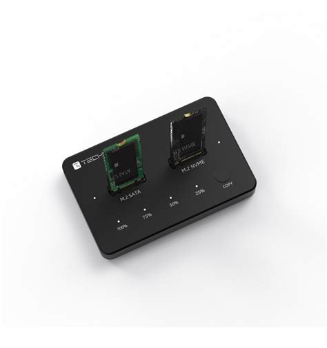 Docking Station Dual Bay SSD M NVME PCIe SATA Gbps Duplicatori Clone Offline I CASE NVME