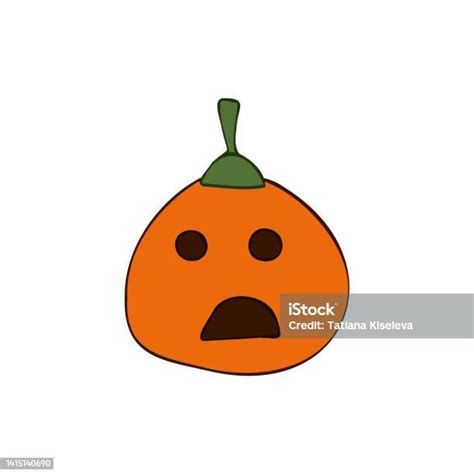 할로윈 2022 10 월 31 전통적인 휴일 모든 성도의 날 전날 모든 성운 이브 과자 안 주면 장난칠 거예요 손으로 그린 낙서 스타일의 벡터 일러스트레이션 눈과 입이 잘린