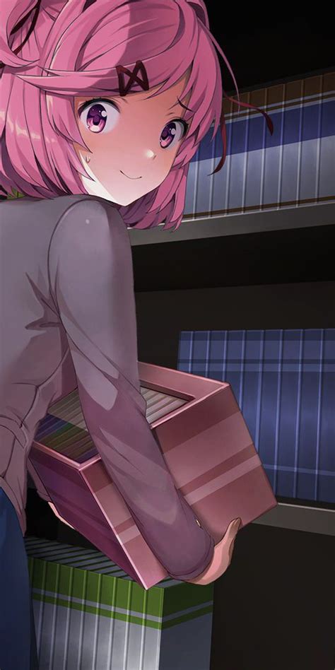 Обои на телефон Видеоигры Литературный Клуб Доки Доки Нацуки Литературный Клуб Доки Доки