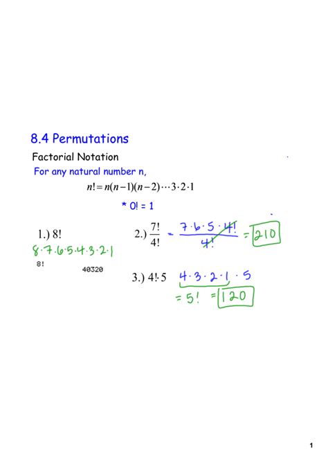 Permutations