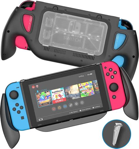 Hand Grip Case For Nintendo Switch Handheld Protective Back Cover For