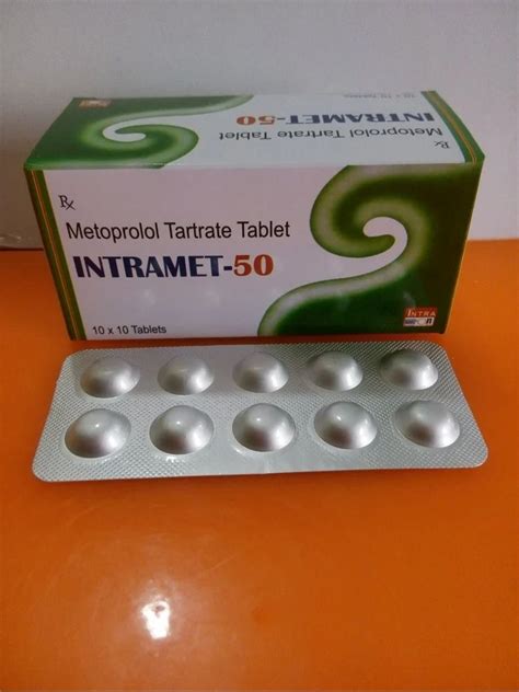 50mg Metoprolol Tartrate Tablet At Best Price In Bengaluru By Intra Labs Id 2854081385748