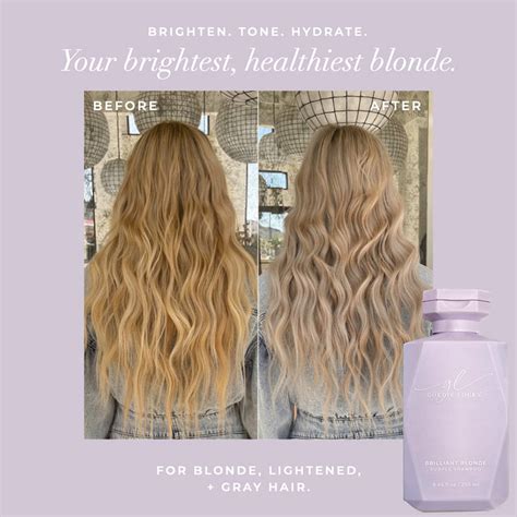 Purple Shampoo For All Blonde Lightened Or Grey Hair