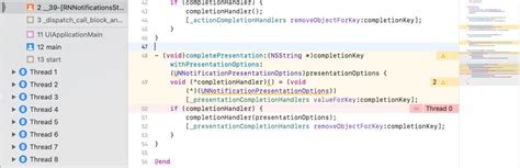 IOS CompletionHandler Crash Issue Wix React Native Notifications GitHub