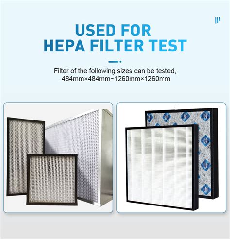 Hepa Filter Element Filtration Efficiency Scanning Testing Equipment Iso 29463 Buy Hepa Filter