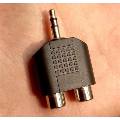 3 5mm 1 To 2 Audio Splitter Adapter For Headset Smz Store Daraz Pk