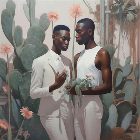 Young Lgbt Couple Kissing Pretty Gay Pho Digital Arts By Raphael Perez