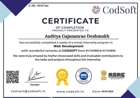 codsoft codsoftinternship cip internship aaditya deshmukh