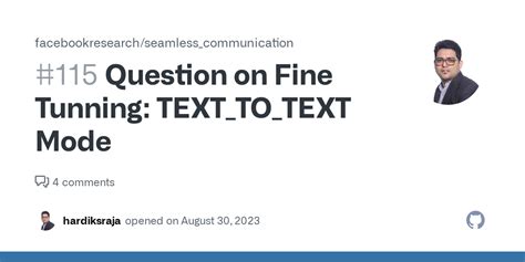 Question On Fine Tunning Texttotext Mode · Issue 115