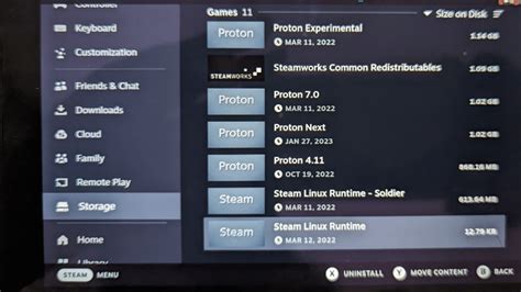 Multiple Versions Of Proton And Linux Runtime Rsteamdeck