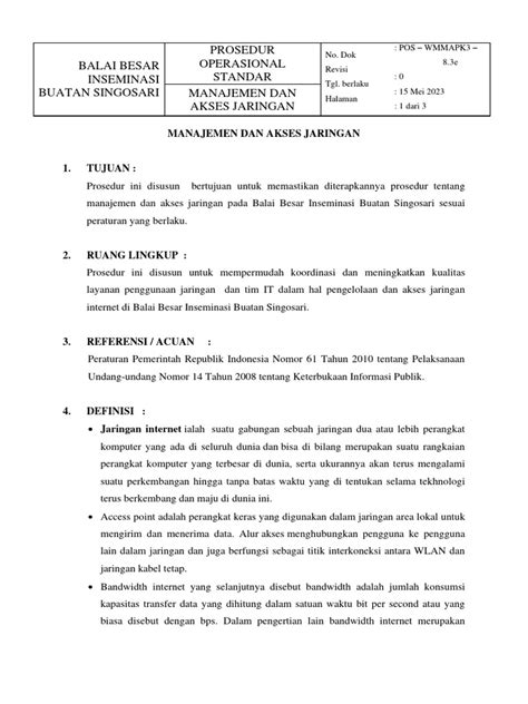 3331 sop tata kelola ti pdf