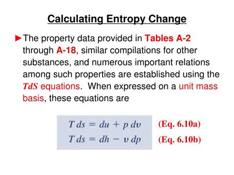 Entropy Formula