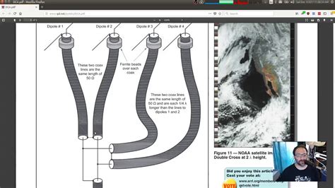 Smitty Working On Something Double Cross Antenna Phasing Board Youtube