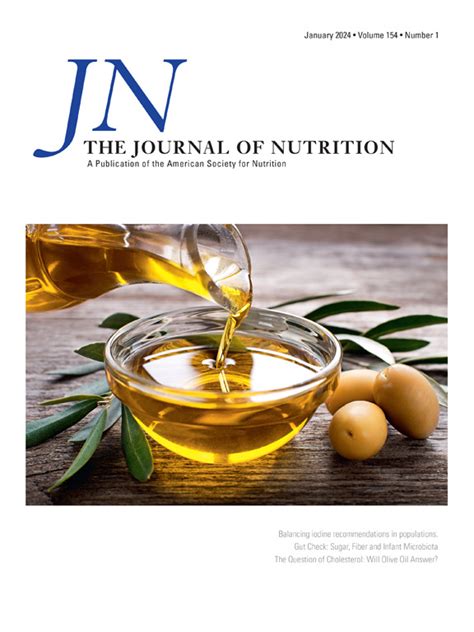 List Of Issues The Journal Of Nutrition