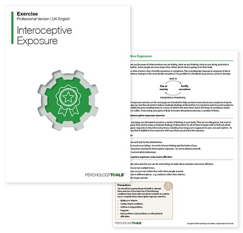 Interoceptive Exposure Psychology Tools