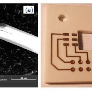 A SEM Image Of A Microwire B A Special PCB With Soldered Segments Download Scientific